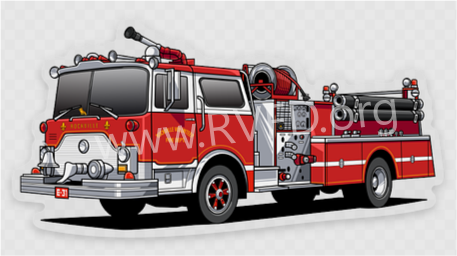 E31 CF Mack Decal – Rockville Volunteer Fire Department